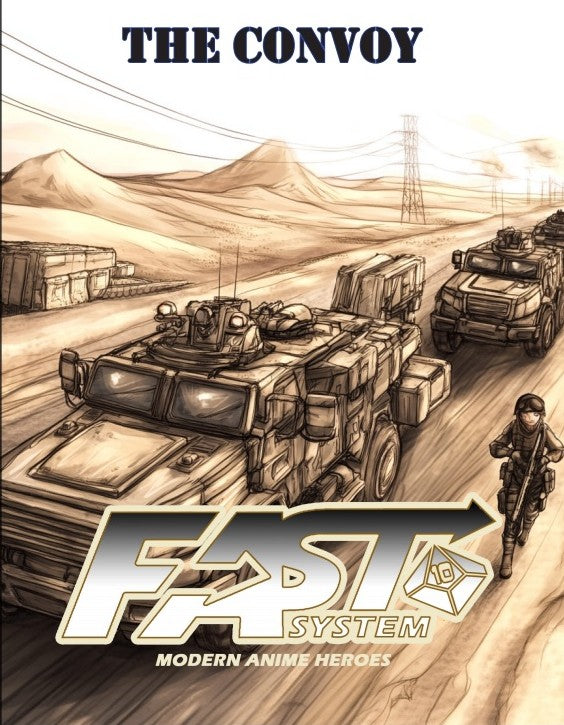 MAH3 The Convoy [PDF Encounter, Airbase-67] – Art of the Genre