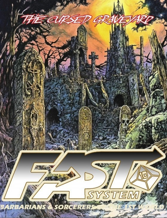 BS8 The Cursed Graveyard [PDF Encounter, Barbarians & Sorcerers] – Art ...