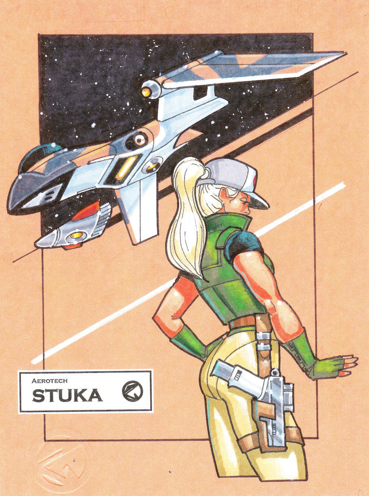 David Deitrick 'Stuka' Print – Art of the Genre